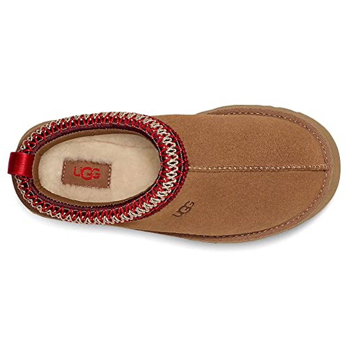 UGG K TAZZ Slipper, Chestnut, 6 US Unisex Big Kid
