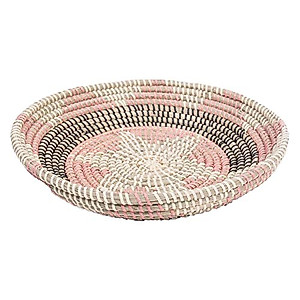 Ren-Wil Imani Basket Small Black, White, Beige, Turquoise, Peach