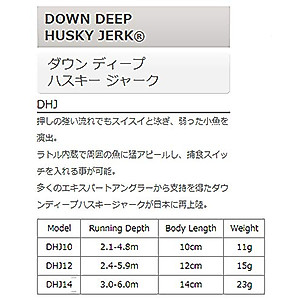 Rapala Down Deep Husky Jerk 14 Silver