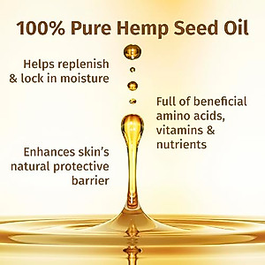 HEMPZ Body Lotion Triple Moisture - Whipped Crème Daily Moisturizing Cream, Shea Butter Hand and Body Moisturizer - Hemp Lotion - Skin Care Products, Hemp Seed Oil - 17 oz.