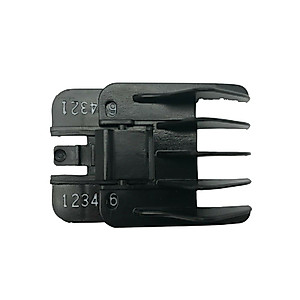 Replacement Detachable Standard Blade Stainless Steel Cutter Head for Wahl All in One Lithium Ion Trimmer 59300 with Bonus Extra 6 Setting Position Adjustable Guide Comb Guard