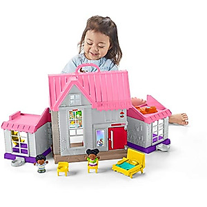 Fisher-Price Little People Big Helpers Home, Pink