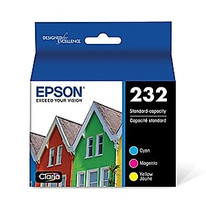 Epson T232 Color Combo Ink Cartridges, Standard Capacity