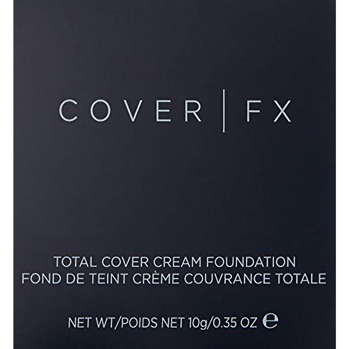 Cover FX Total Cover Cream Foundation: Oil-free Cream Foundation and Concealer - Full Coverage and Powerful Antioxidant Protection - P60, 0.35 oz