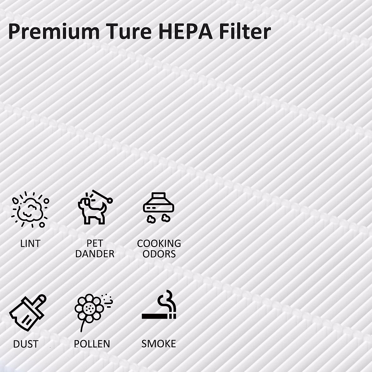 ProHEPA 9000 True HEPA Filters Replacement Compatible with VEVA ProHEPA 9000 Air Puri-fier, 3 True HEPA Filters