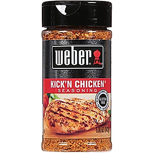 Weber Kick'n Chicken Seasoning, 5 Ounce Shaker