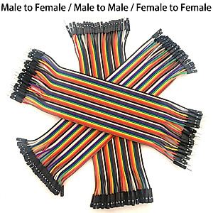 4pcs L298N Controller Board Module Dual H-Bridge 3pcs Dupont Connector Cables for Arduino Smart Car Power UNO MEGA R3 Mega2560 Motor Driver Stepper DC Motor