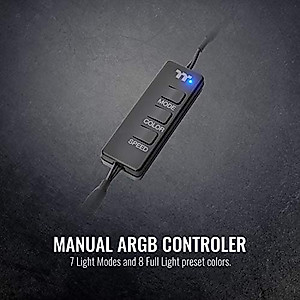 Thermaltake TH240 ARGB Motherboard Sync Edition AM5/AMD/Intel LGA1200 Ready All-in-One Liquid Cooling System 240mm High Efficiency Radiator CPU Cooler CL-W286-PL12SW-A