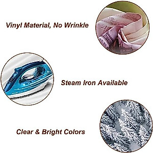 House Garden Trees Covered Snow A Cold Sunny Winters Day Clear Blue Photography Backdrop Photographer Portrait Banner Photo Studio Photobooth Prop Photography Background Decoration Supplies 7×5ft