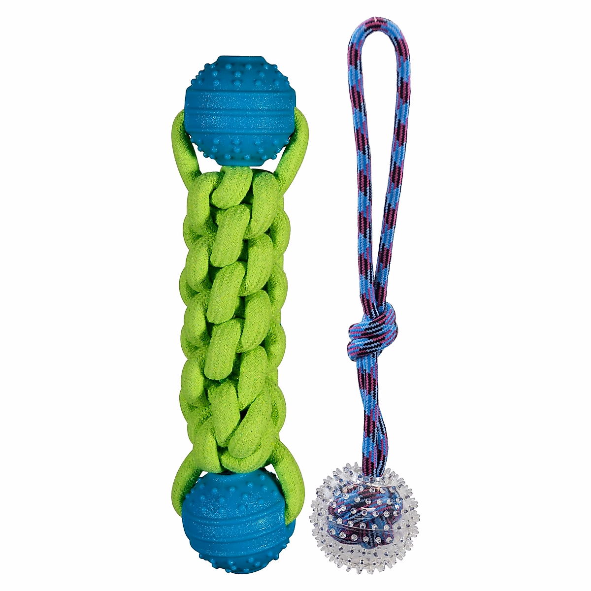 Chase 'n Chomp Rope Dog Toy 2 Pack