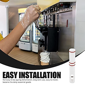 UPKOCH Ice Cream Machine Handle Ice Cream Maker Lever Ice Cream Machine Valve STEM Ice Cream Machine Grip Automatic Freezer Bowl Valve Home Shop