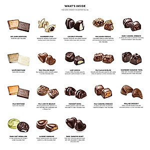 Godiva Chocolatier Assorted Chocolate Truffles Gold Gift Box, Happy Birthday Ribbon, 19-Pieces, 7.2 Ounce