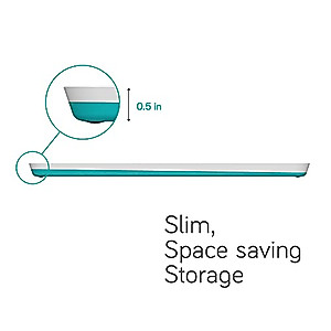 Nanobebe Slim Drying Rack – Adjustable Baby Bottle Drying Mat with Built in Drainer & 8 Moveable Pegs – Easily Dry & Store Breastfeeding Essentials Anywhere with Travel Bottle Drying Rack