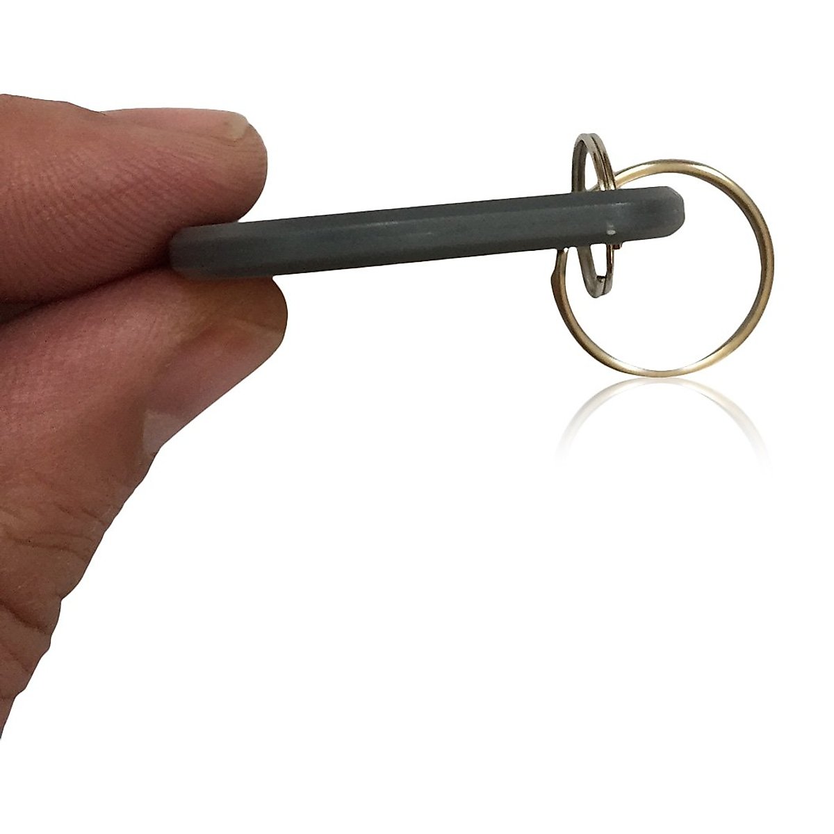 50 Thin 26 Bit Proximity Key Fobs Weigand Prox Keyfobs Compatable with ISOProx 1386 1326 H10301 Format Readers. Works with The vast Majority of Access Control Systems