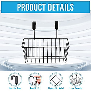 4 Pack Rabbit Hay Feeder for Cage Bunny Hay Feeder Rack with Heavy Duty Hanging Hay Holder Metal Bunny Hay Rack Holder for Bunny, Chinchillas Guinea Pig Cage Accessories, 10.8 x 5.9 x 4.5 Inch