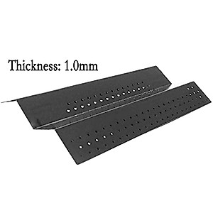 Votenli P9905A (3-Pack) 18.75 inch Porcelain Steel Heat Plate Replacement for Brinkmann 810-8905-S, 810-8907-S, Charmglow 810-8905-S, 810-8907-S