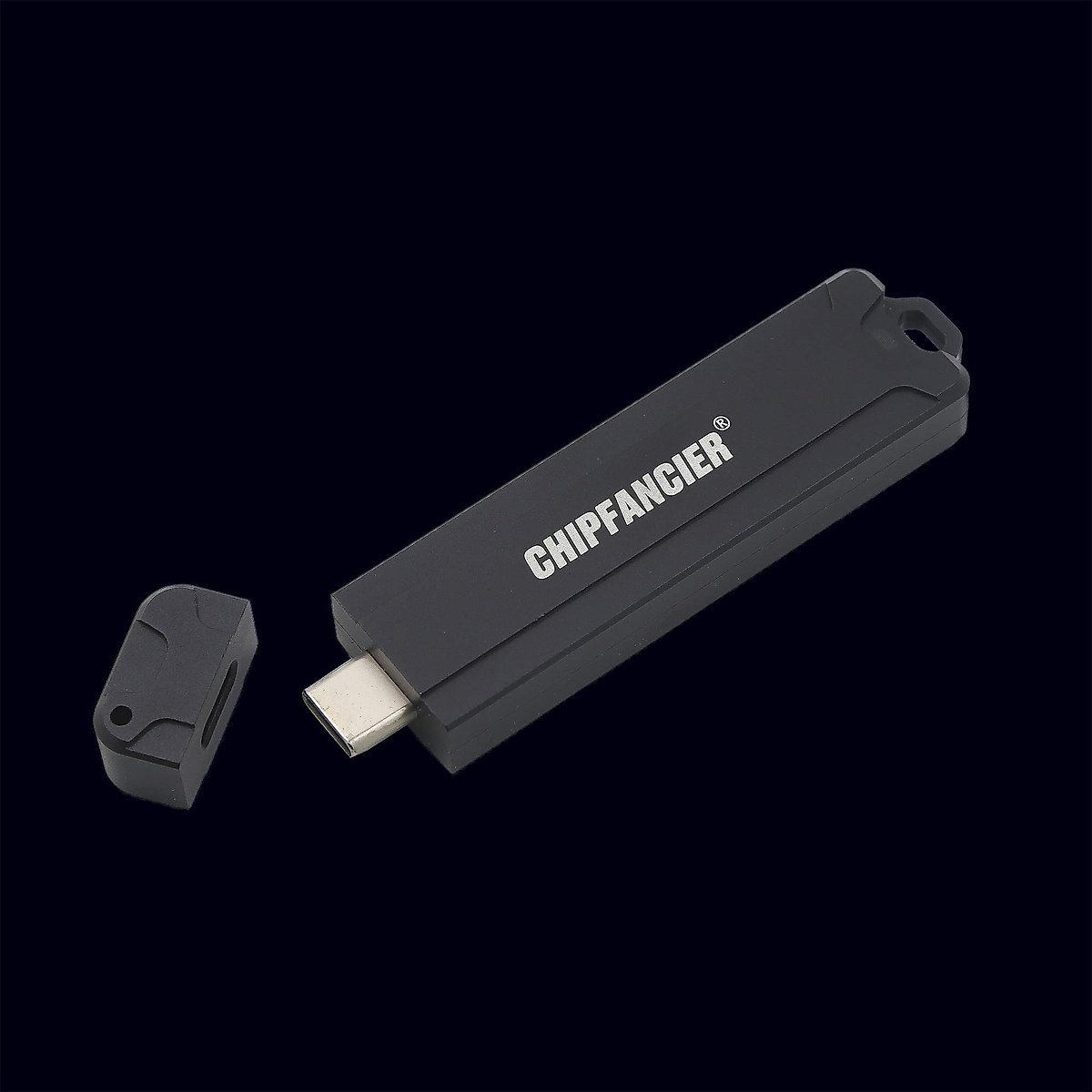 CHIPFANCIER Thunderbolt3 USB3.1 GEN2 Type-C Solid State SSD Windows to GO WTG USB Flash Drive MAC&PC (256GB)