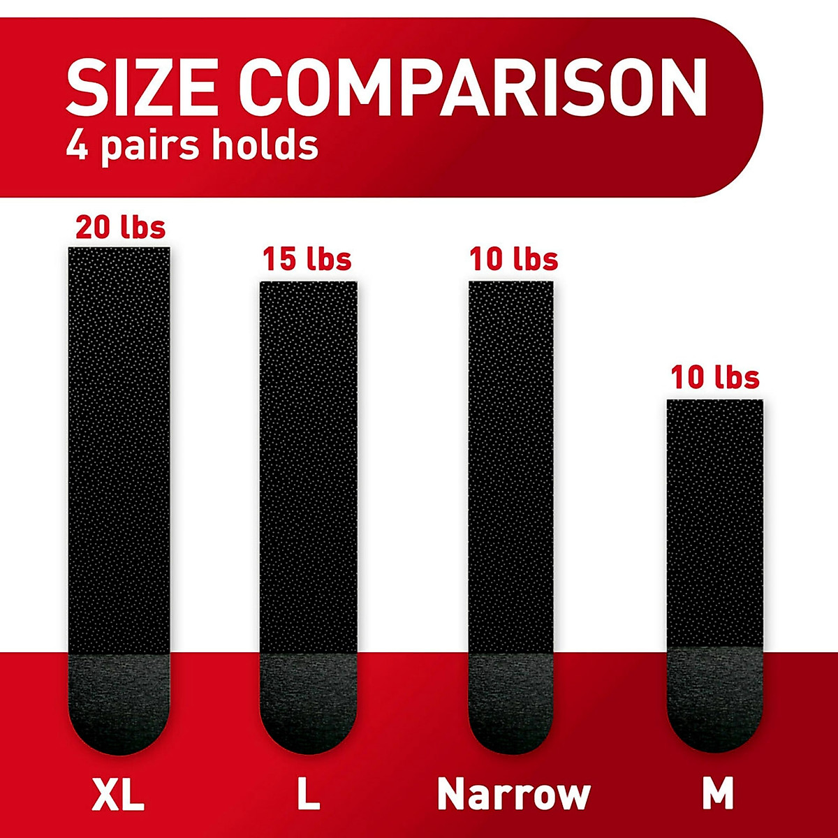 Command Large Picture Hanging Strips, Damage Free Hanging Picture Hangers, No Tools Wall Hanging Strips for Living Spaces, 14 Black Adhesive Strip Pairs(28 Command Strips)