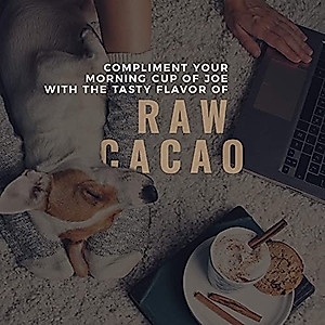 Cacao Powder Organic - 1 Pound - Unsweetened Premium Grade Superfood (Raw) - USDA & Vegan Certified - Perfect for Keto, Breakfast, Hot Chocolate, Baking & Ice Cream. (Cacao Powder (1 LB))