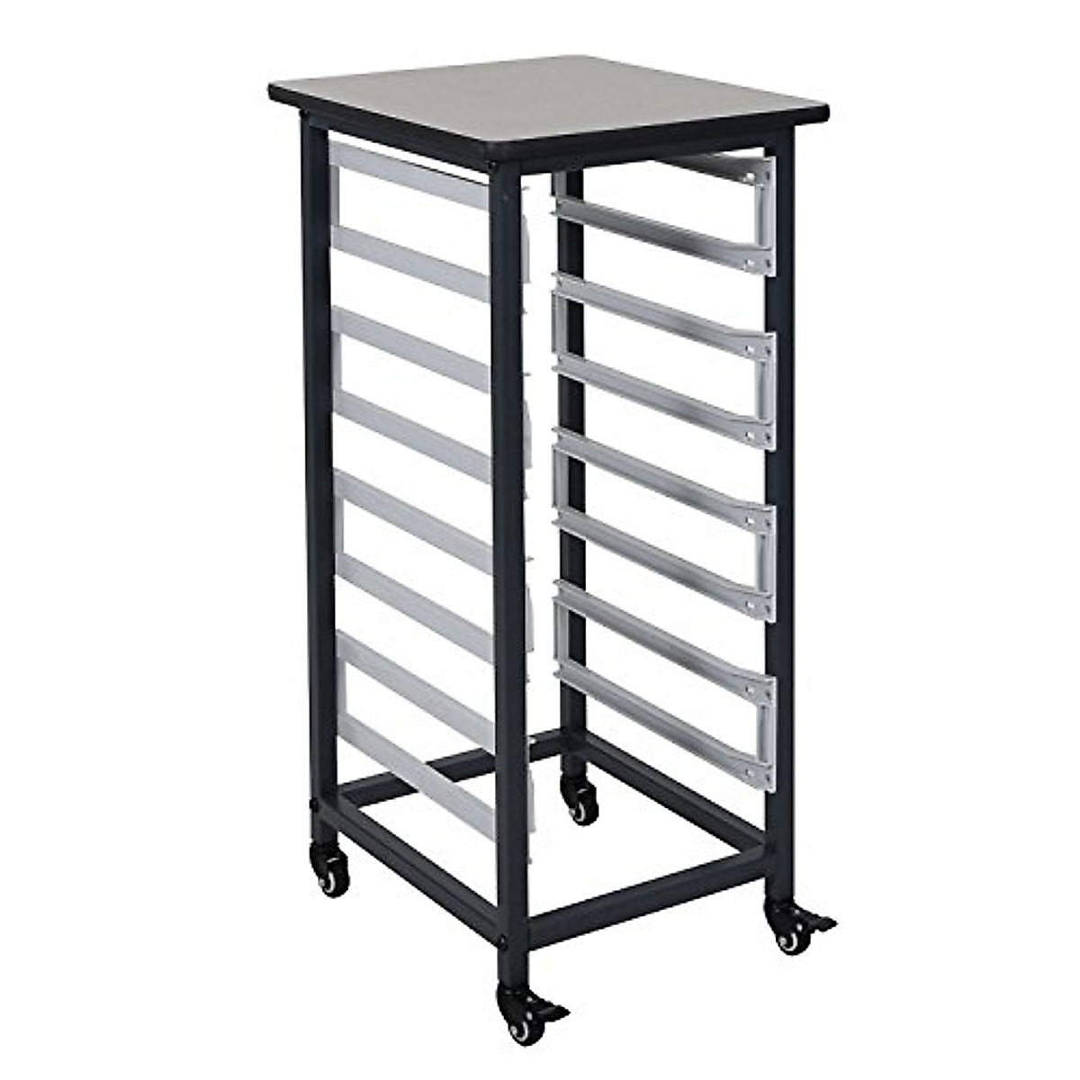 LUXOR MBS-SR-8S Mobile Bin System - Single Row