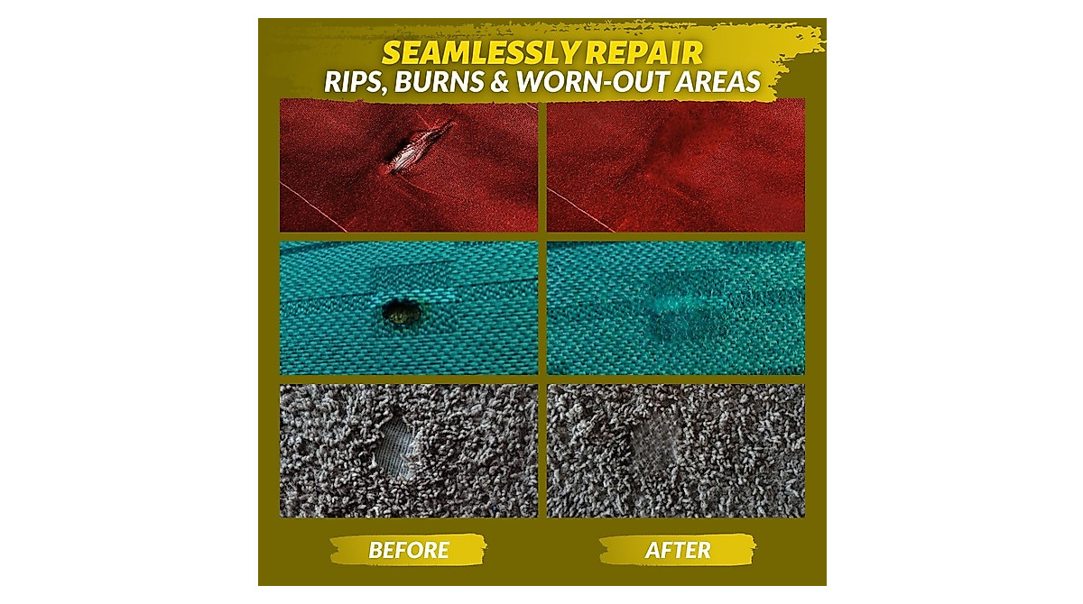 Coconix Fabric & Carpet Repair Kit - Fix Tears & Burns