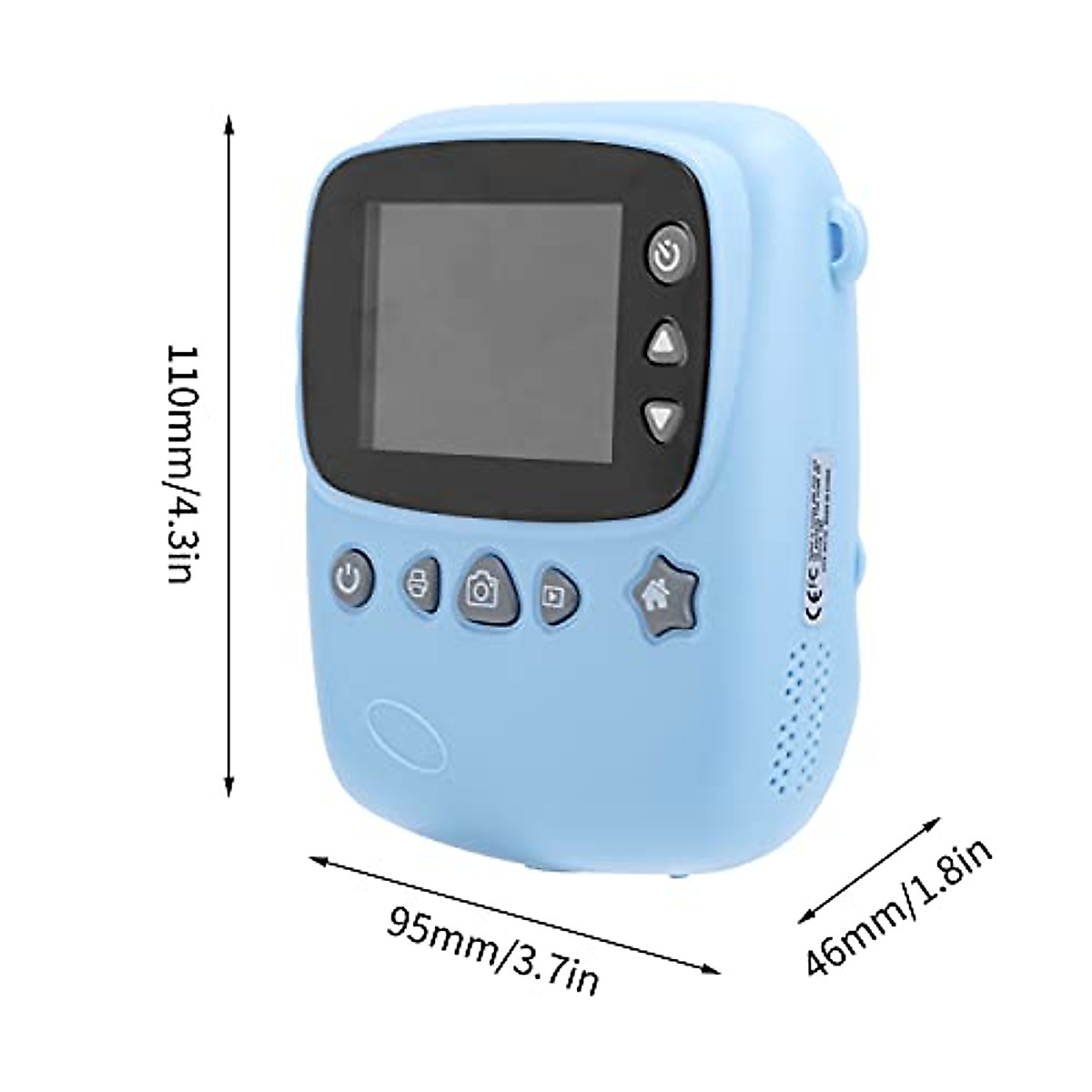 Jovenn Children Toy Camera, 12 MP 2000mAh Battery Built in Speakers Kids Digital Camera for Kids for Boys and Girls(Blue)