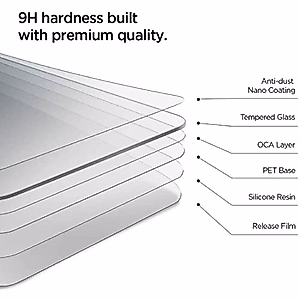 Tempered Glass Screen Protector Compatible With 2022 2023 Toyota Tacoma,Anti-Scratch,Shock-Resistant,HD Clear,Protecting Tacoma Touch Screen. (8 inch)