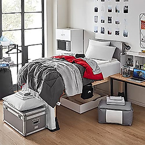 DormCo Yak About It Cube Storage Organizer - White