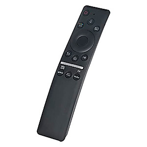 Replaced Voice Remote fit for Samsung QLED TV QN43Q60RAFXZA QN49Q60RAFXZA QN55Q60RAFXZA QN65Q60RAFXZA QN75Q60RAFXZA QN82Q60RAFXZA QN43Q6DRAFXZA QN49Q6DRAFXZA QN55Q6DRAFXZA QN65Q6DRAFXZA