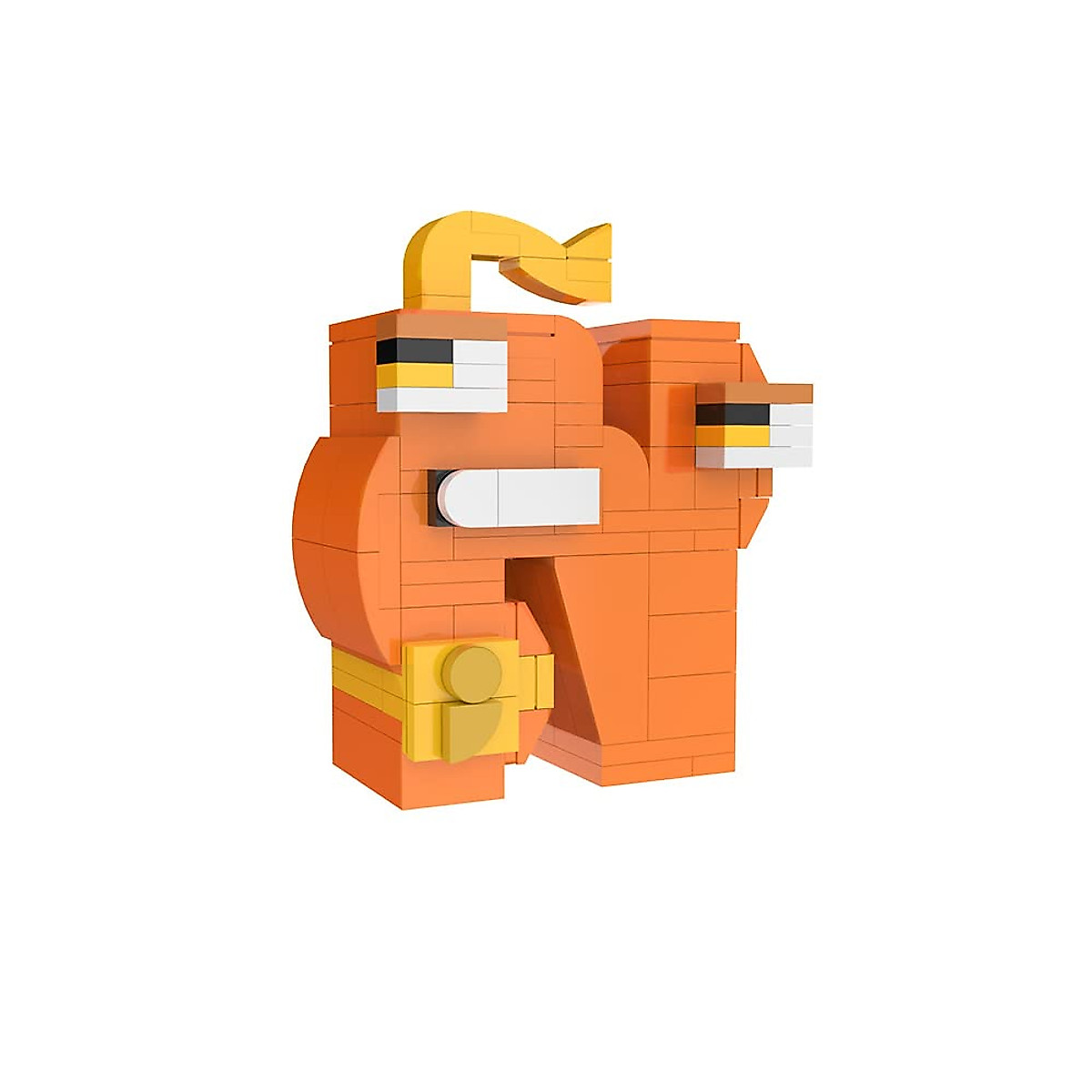 DullyDula Alphabet Series of Variations Building Bricks-Magnetic Blocks-Building Toys-Building Kit Blocks Bear Lovers/Birthday Gifts, Patchwork Toy Gifts for Ages 6 + / Adult Collector (697 Pieces)