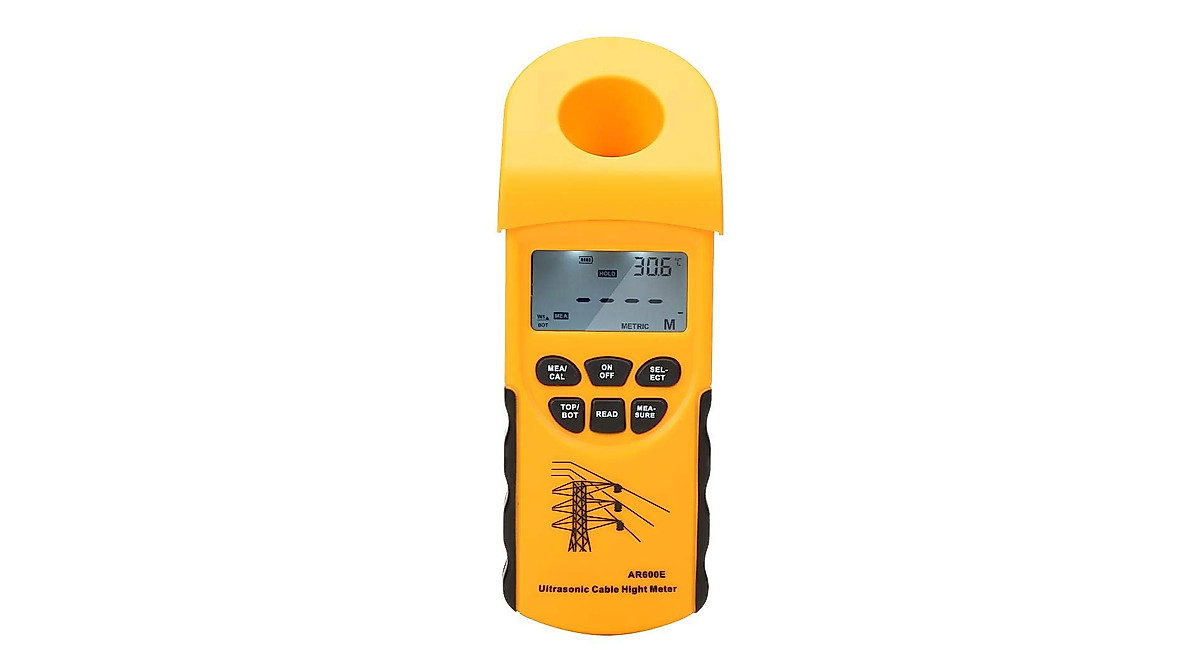 Ultrasonic Cable Height Meter AR600E - Measure 6 Cables