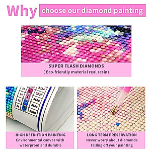 CHANGBAISHAN 5D Diamond Painting Kits for Adults and Kids - DIY Full Drill Diamond Painting 12''×16'' - Crystal Rhinestone Diamond Art Kits for Adults and Kids - Home Wall Decor - Relaxing Gifts