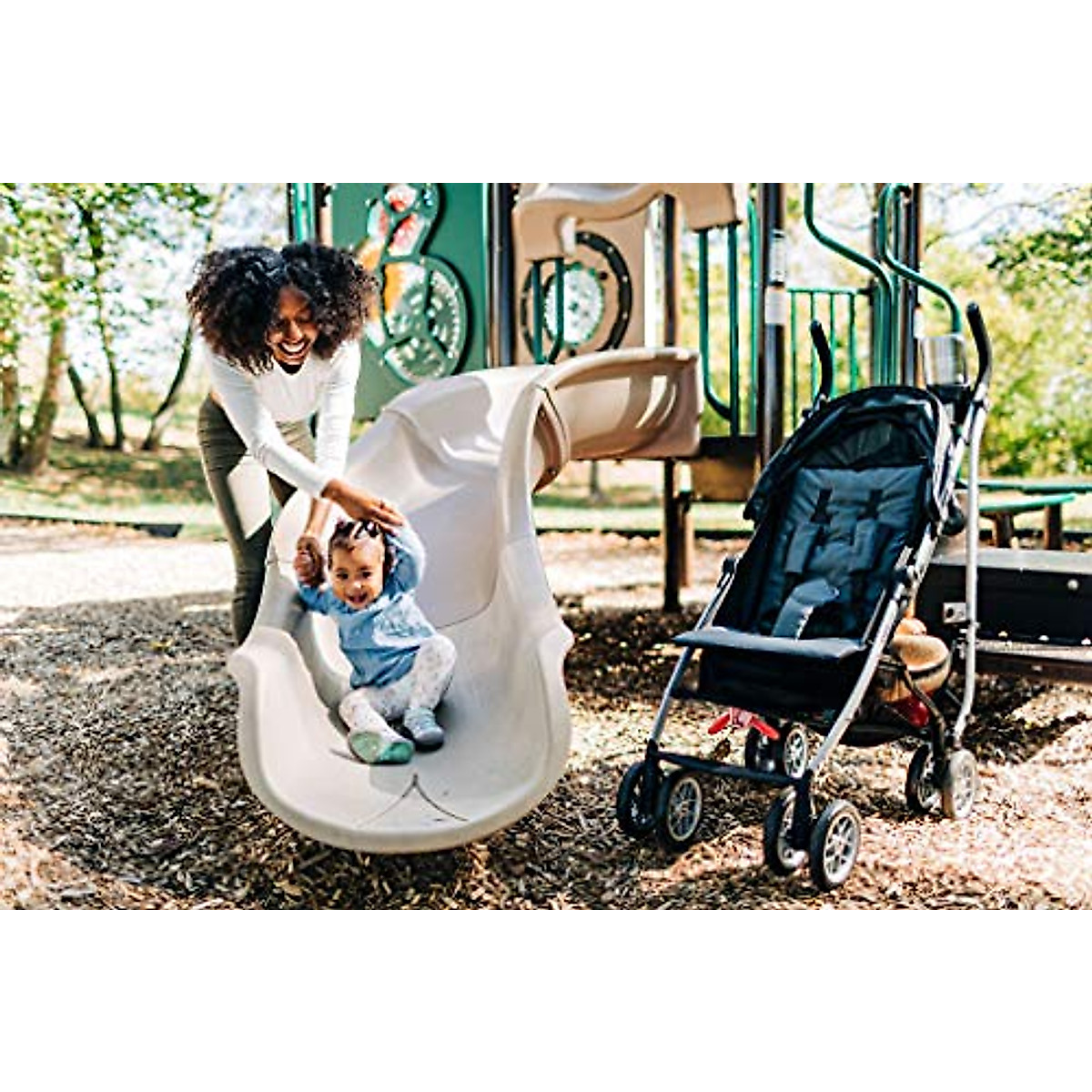 Safety 1st Step Lite Compact Stroller, Greyhound