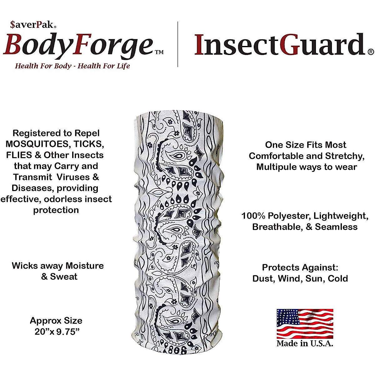 InsectGuard Tick Gaiters - Permethrin Treated, Ticks, Mosquitoes, Flies & More Insect Repellent, Unisex Adult, (Black/Khaki) Complete Package 1