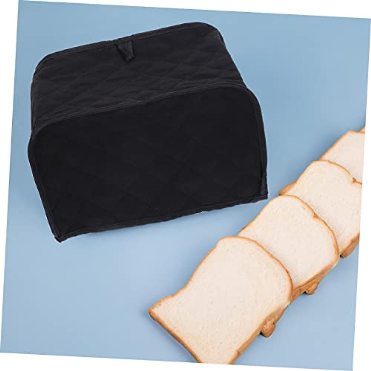 KICHOUSE Bread Machine Dust Cover Oven Microwave Combo Oven Protector Air Fryer Toaster Air Fryer Cover Toaster Protector Kitchen Protection Cover Bread Machine Sleeve Home Supply Black