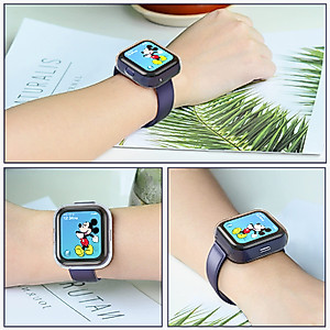 Valband 4 Packs Screen Protector Compatible with SyncUp Watch, Ultra Slim Soft Full Cover Case for SyncUp Kids Watch