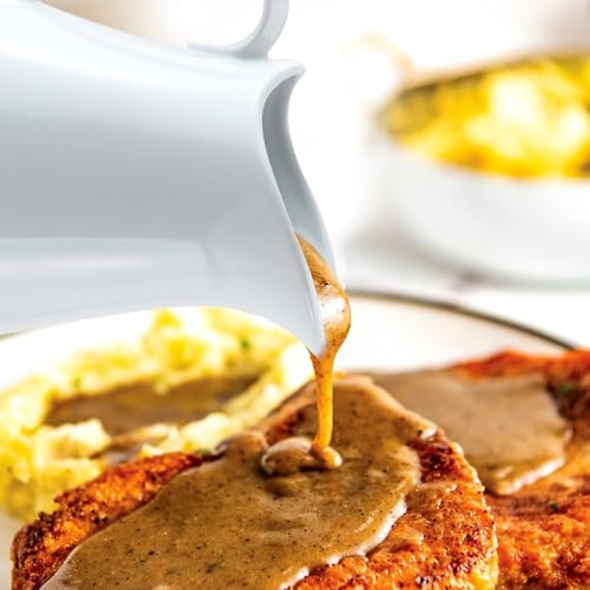 HIC Creamer Pitcher with Handle, Fine White Porcelain, 32-Ounces