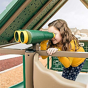 Lifetime 90797 Big Stuff Adventure Swing Set, Brown/Green