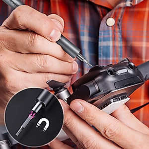 Mini Electric Screwdriver Set, SOONAN 120 in 1 Small Portable Cordless Power Screwdriver Set with 100 Precision Bits & LED Light & 20-bit Tool Set Handy Repair Tool for Phone Watch Camera Laptop