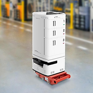 HETEPPTR Machinery Mover 8T Heavy Duty Dolly Skate Roller 17600lbs Machinery Skate Dolly with 360°Rotation Cap and 6 Rollers for Transportation (Red)