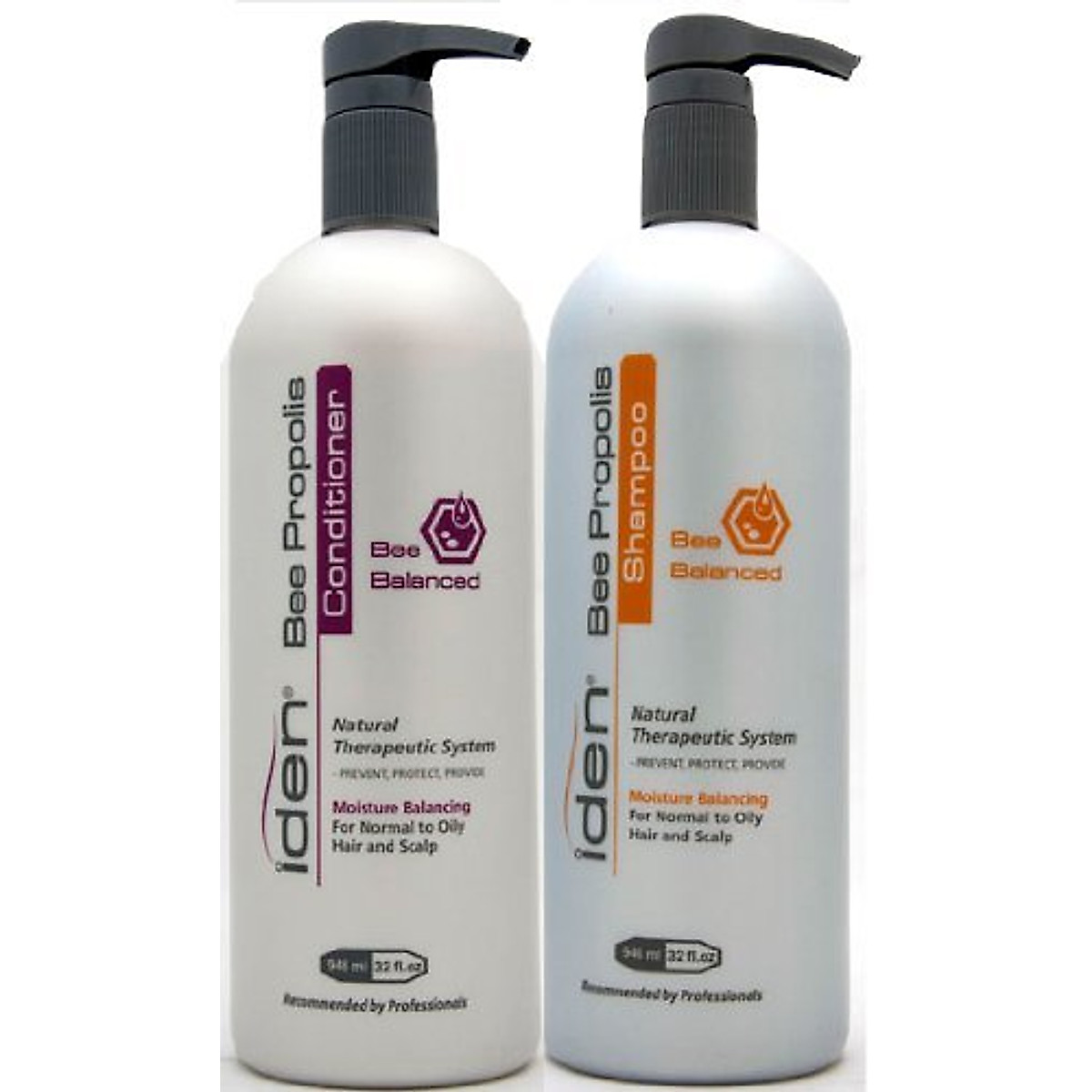 Iden Bee Balanced Shampoo & Conditioner 32oz Duo Pack