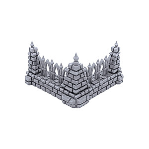 Cemetery Bundle by Terrain4Print, 3D Printed Tabletop RPG Scenery and Wargame Terrain for 28mm Miniatures