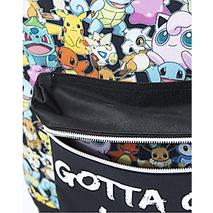 Pokemon Backpack Gamer Bag with Adjustable Straps One Size