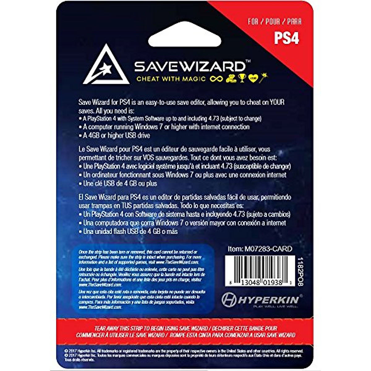 Hyperkin Save Wizard Save Editor for PS4 (Physical Version)