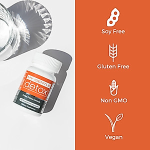 Herbal Nitro My Gentle Detox - Fast, Gentle Constipation Relief in 1 Day - All-Natural Colon Cleanse Detox Pills for Women & Men - Helps Reduce Bloating, Gas, Irregularity - 30 Capsules