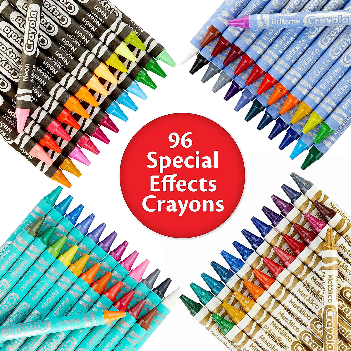 96 ct. Special Effects Crayons