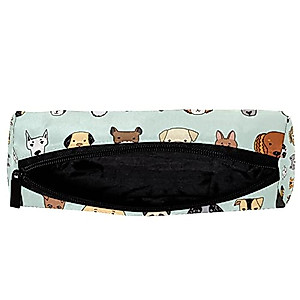 Doodle Dog Pencil Case Pencil Bag Makeup Brush Bag for Women
