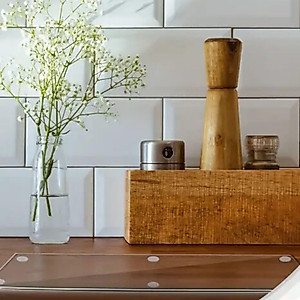 16 X 18" ACRYLIC CUTTING BOARD WITH COUNTER LIP