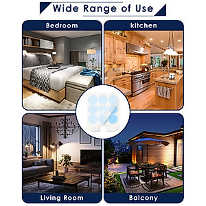 PACETAP 18 Pack Replacement Glue Boards for Dynatrap DT3005W Dot and Safer Home SH502, Indoor Outdoor Dynatrap Refills Glue Card, Sticky Refillable Glue Boards for Dynatrap