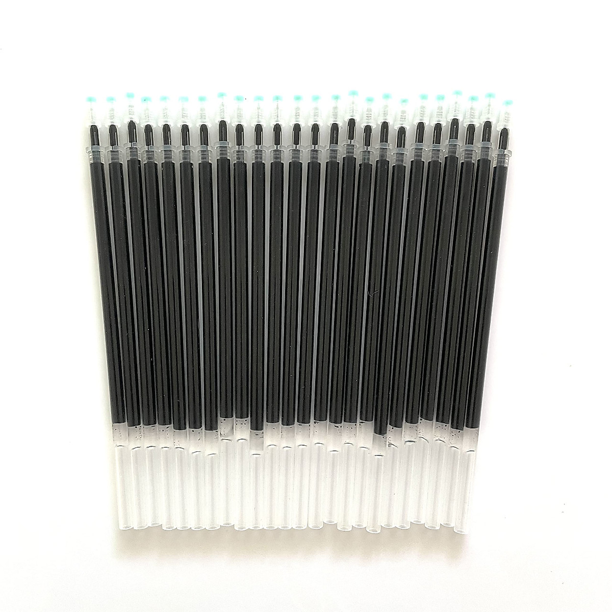 Sencoo 24-Pack 0.5 mm Black Gel Ink Pen Replace Refills Office Pen Refills